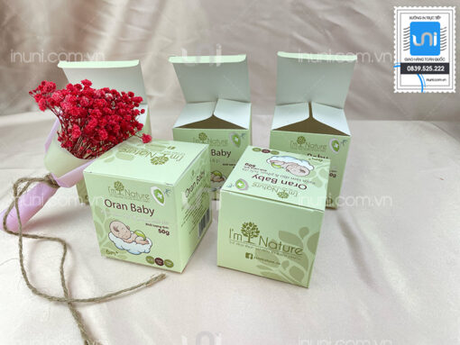 Hộp giấy kem muỗi Oran Baby - In UNI